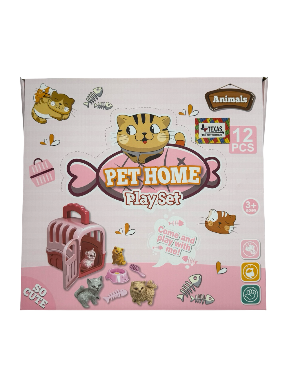 Pet Home play sets (12 count) – Texas Toy Distribution