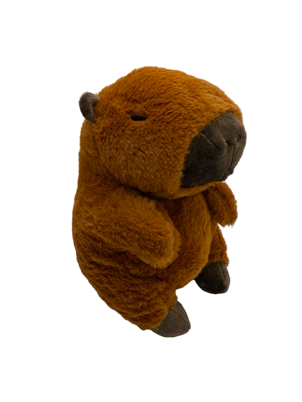 Capybara plush (approx 8” tall) – Texas Toy Distribution