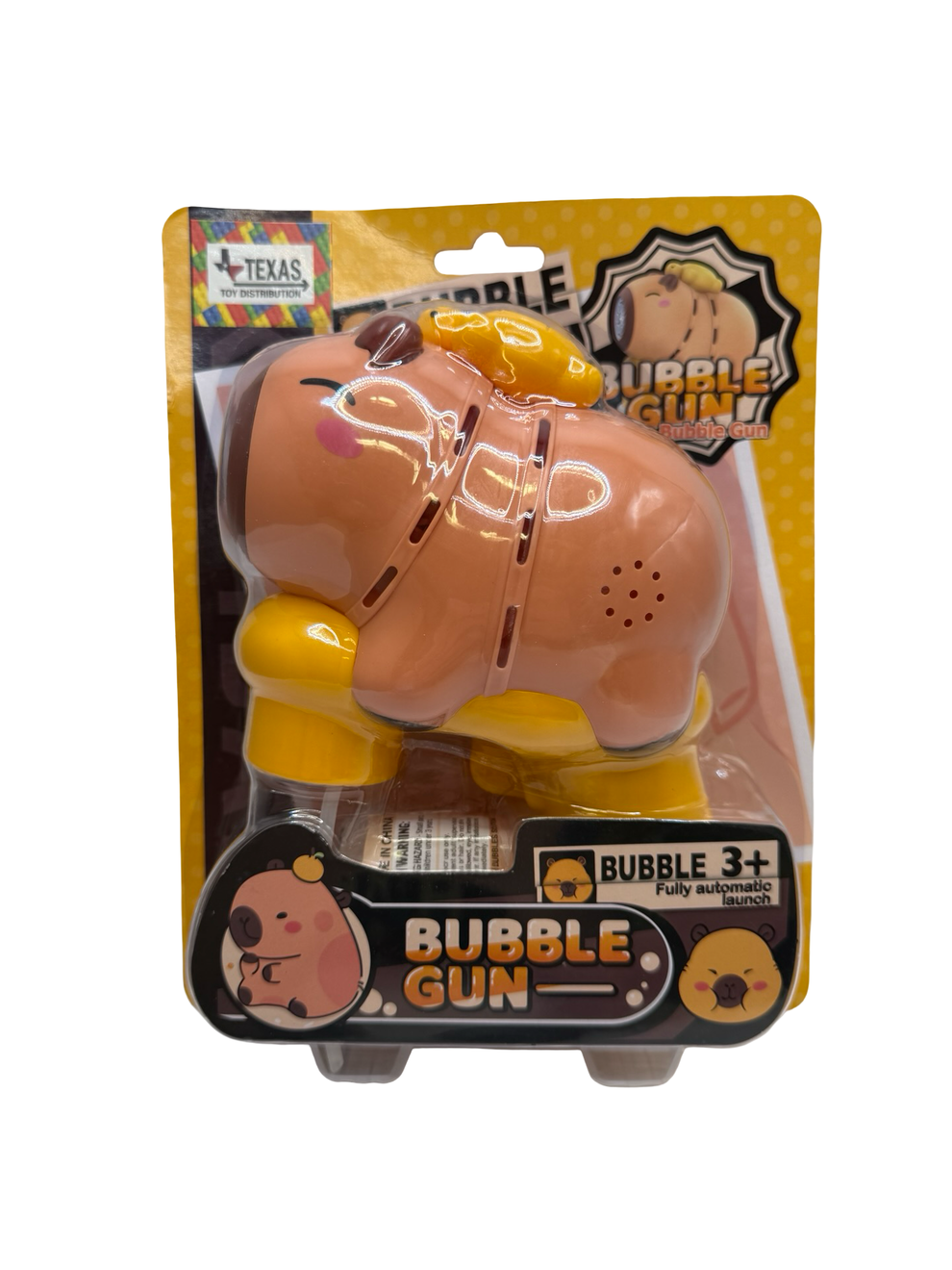 Capybara Bubble Gun – Texas Toy Distribution