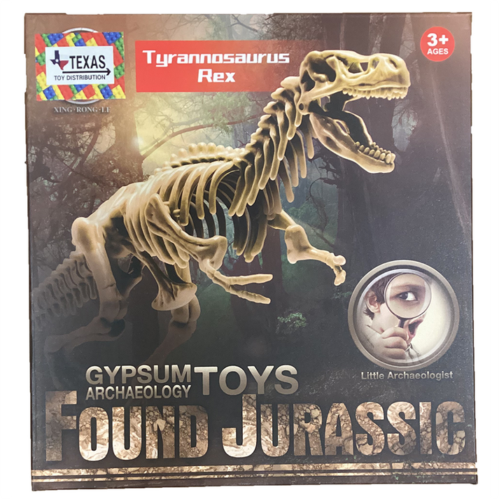 Tyrannosaurus Rex Dinosaur Dig Kit T-Rex Skeleton Toy Set – Texas Toy ...