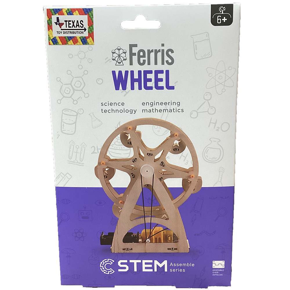 Ferris Wheel DIY STEM Construction Kit, Educational Toy – Texas Toy ...