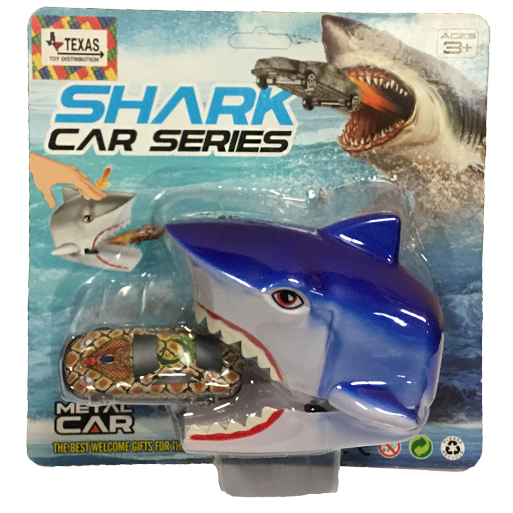 Shark Head Ejection with Die Cast Car Toy – Texas Toy Distribution