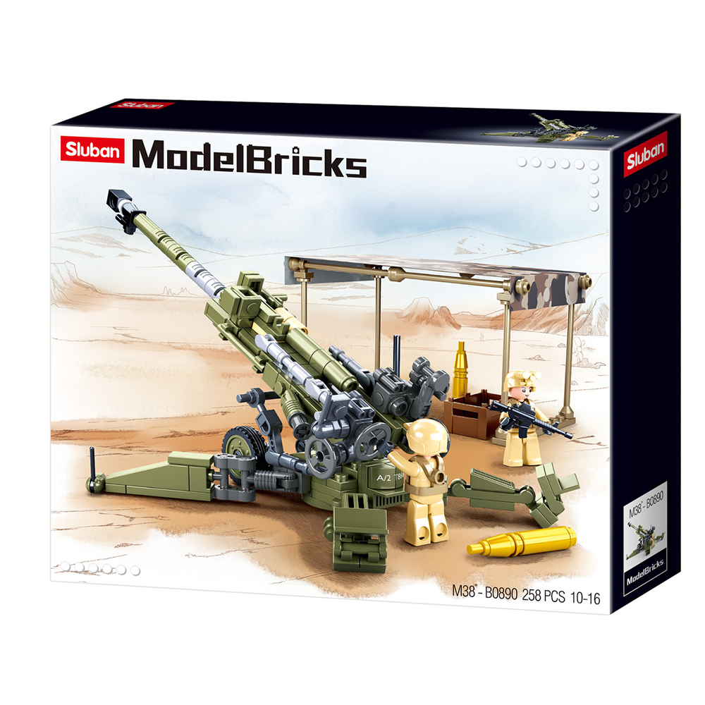 Model Bricks M777 Howitzer Building Brick Kit (258 pcs) – Texas Toy ...