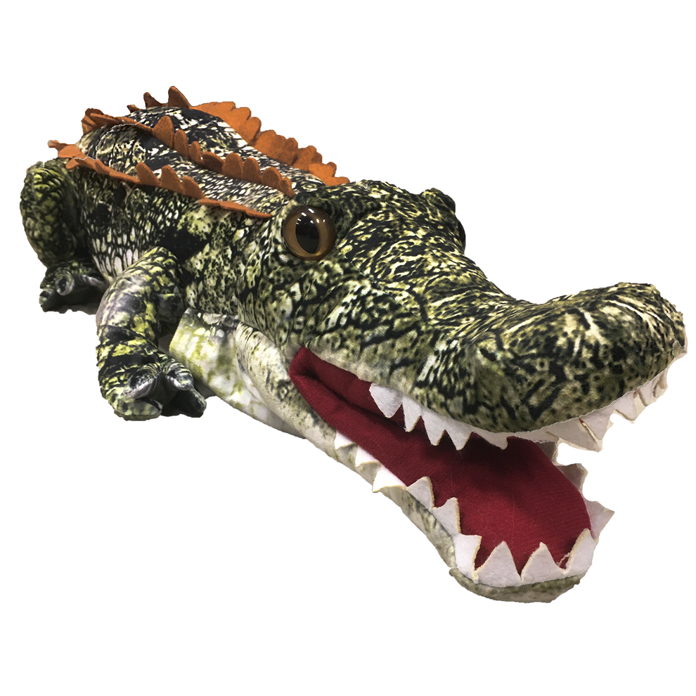 Crocodile 40" Hand Puppet Plush Stuffed Animal – Texas Toy Distribution