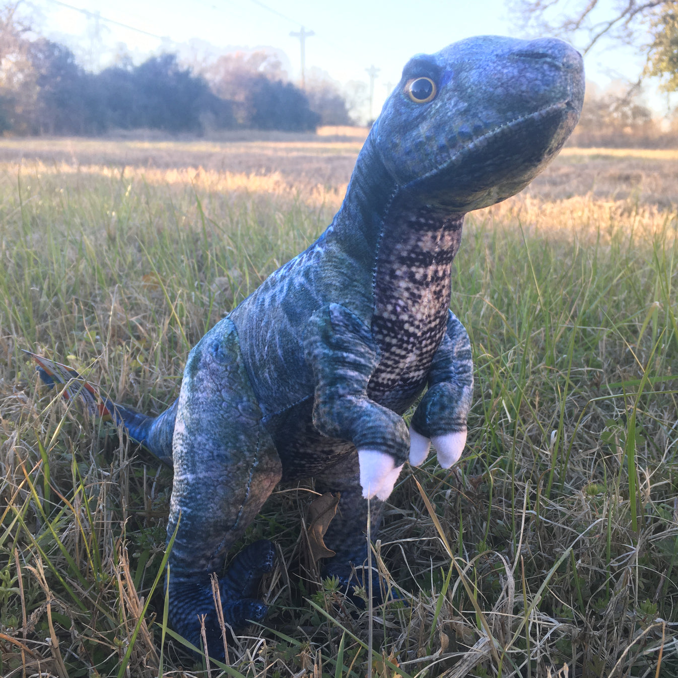 Velociraptor 19.5" Plush Dinosaur Stuffed Animal – Texas Toy Distribution